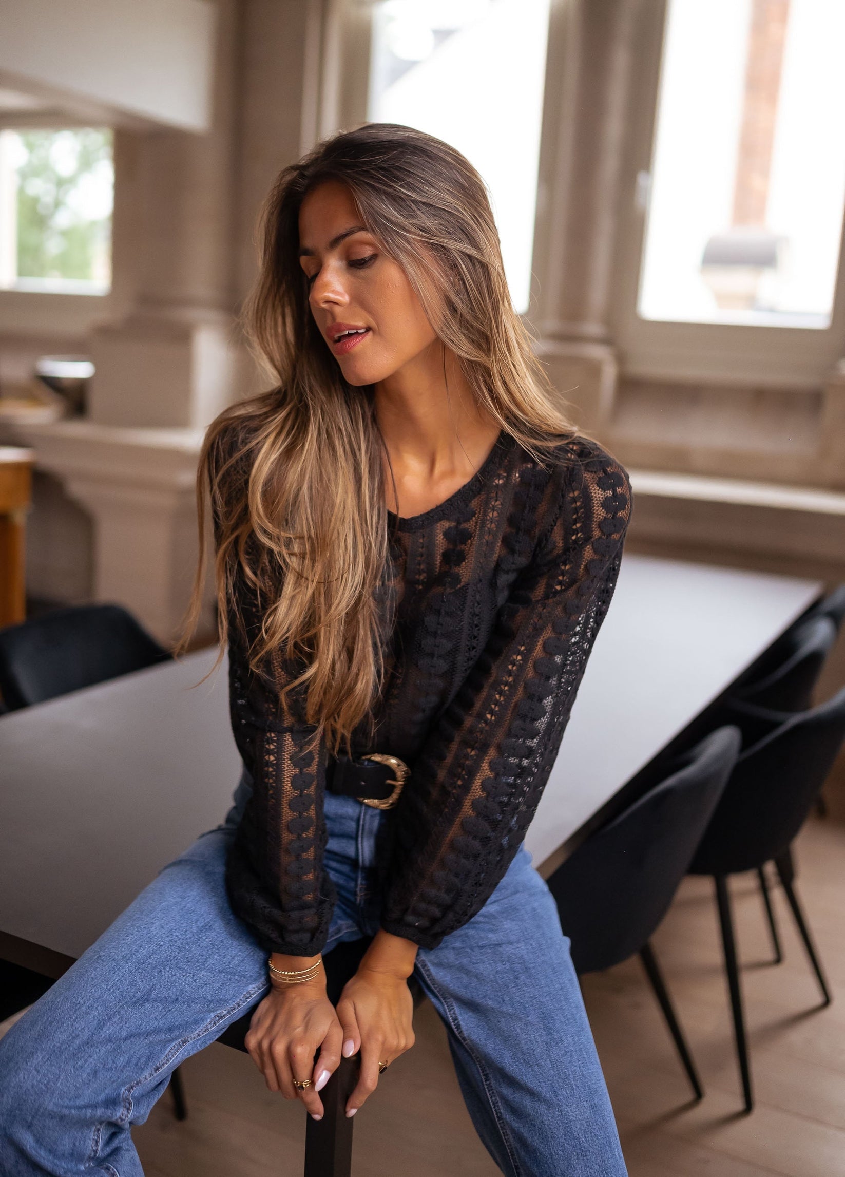 Black Laslo Blouse – Easy Clothes North America