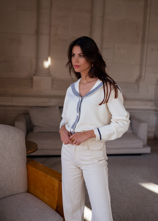 Ecru Daryl Cardigan – Easy Clothes North America