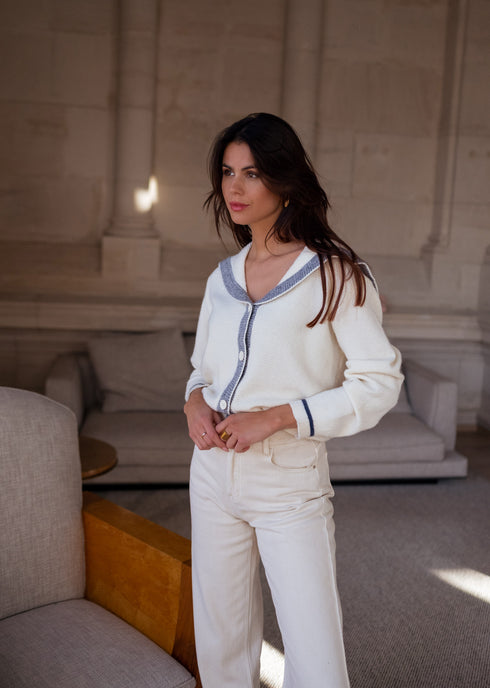 Ecru Daryl Cardigan – Easy Clothes North America