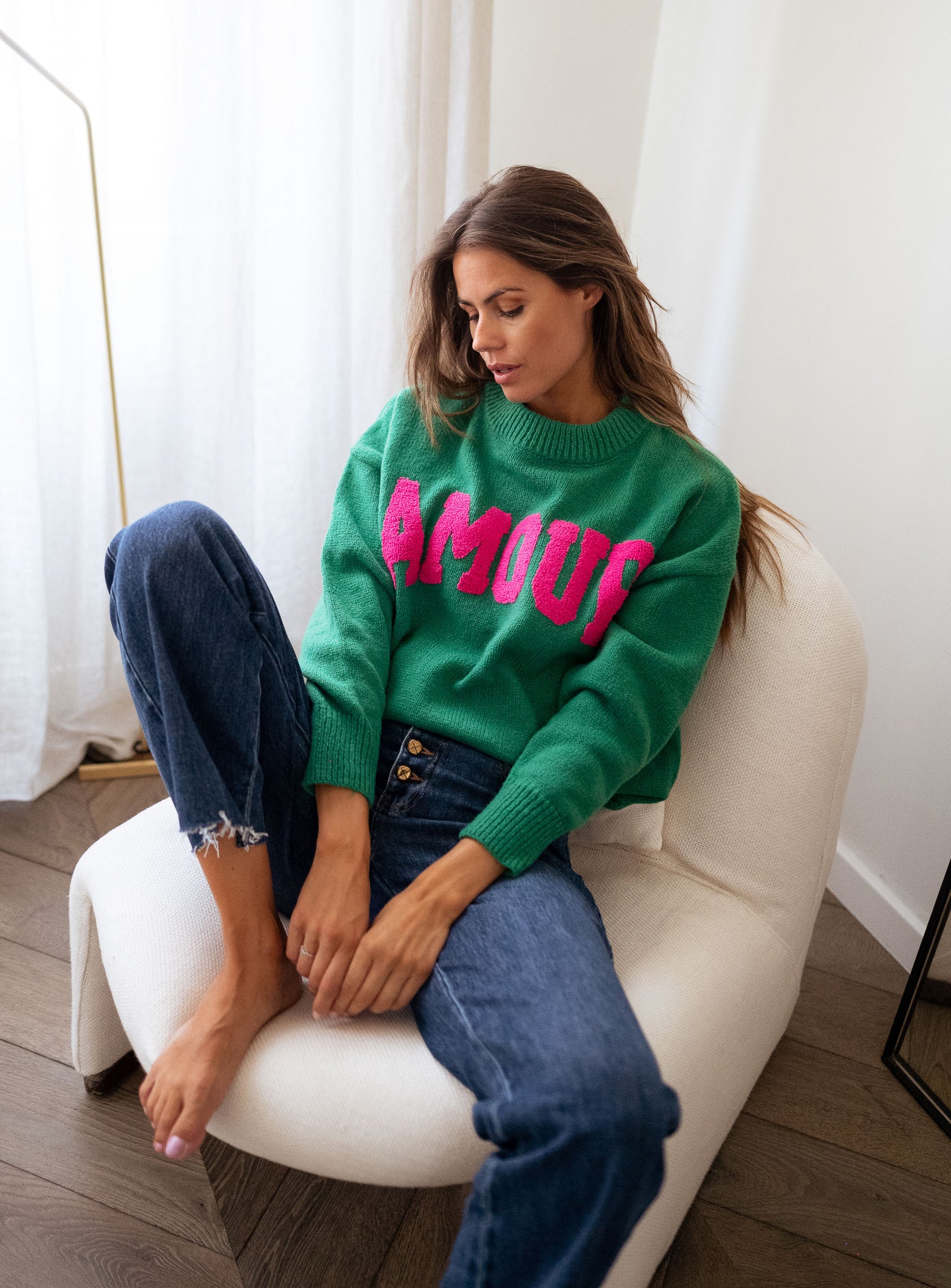 Green Paxton Sweater – Easy Clothes North America