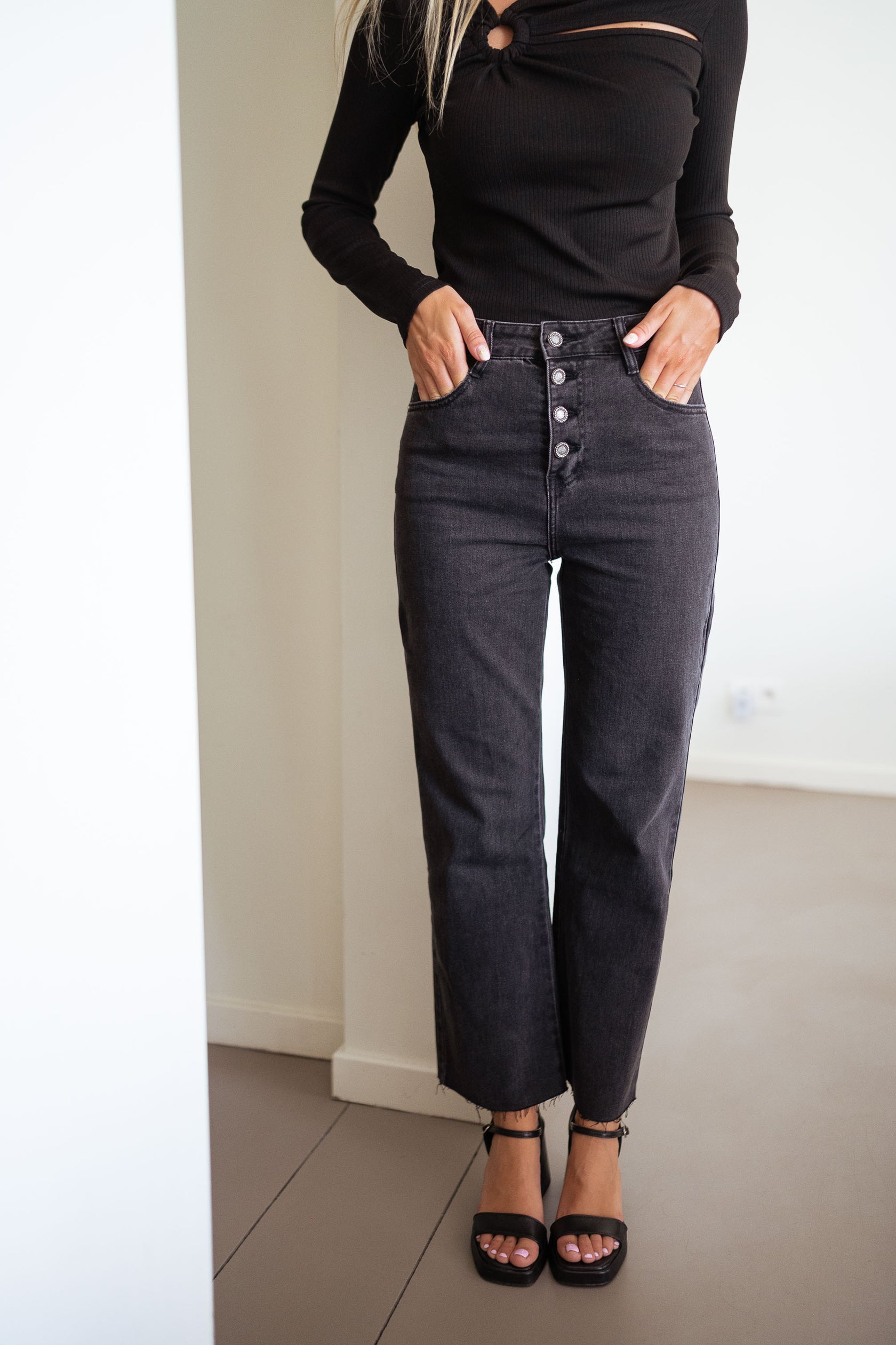 Grey Frenchy Jeans – Easy Clothes North America