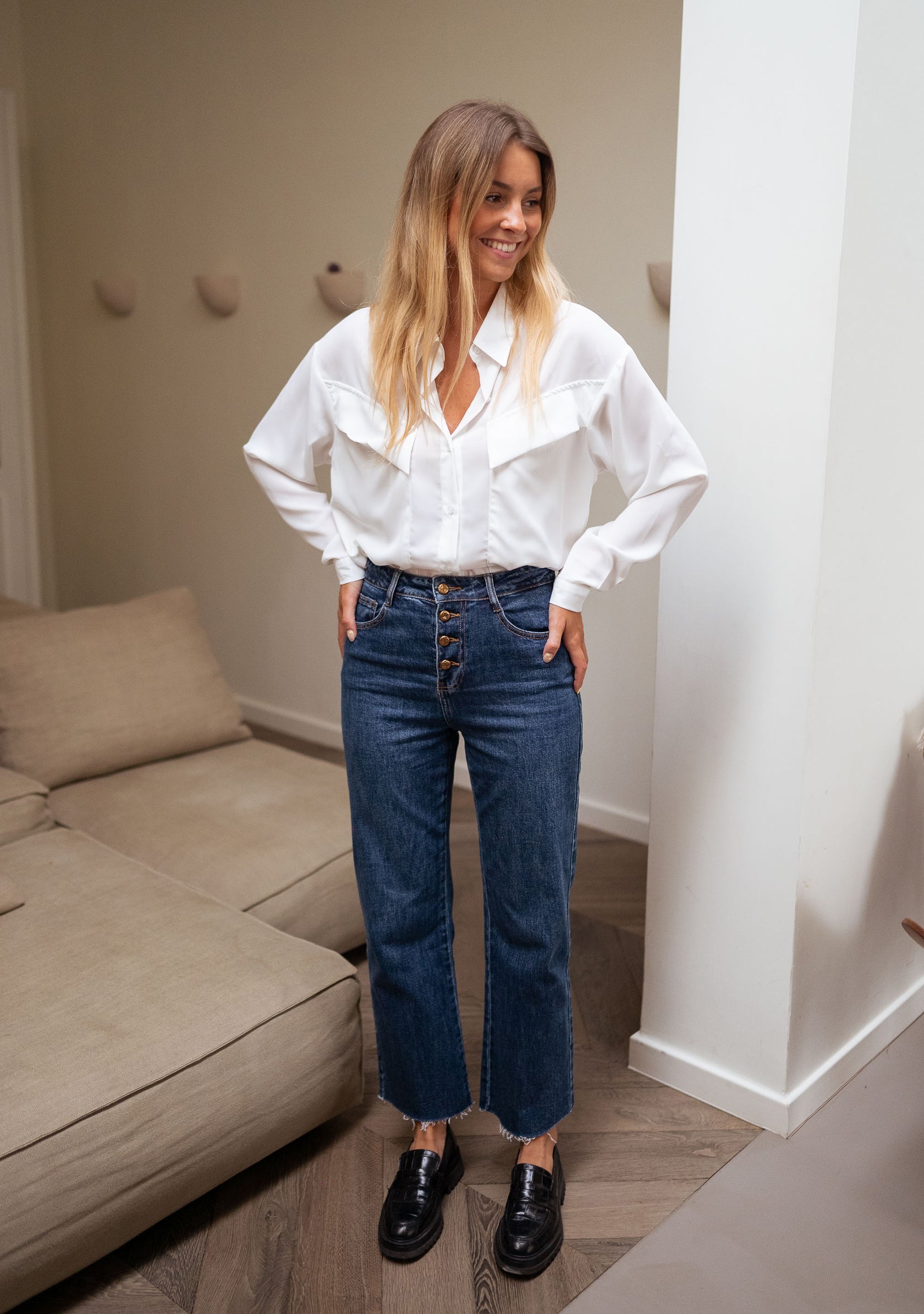 Blue Frenchy Jeans – Easy Clothes North America