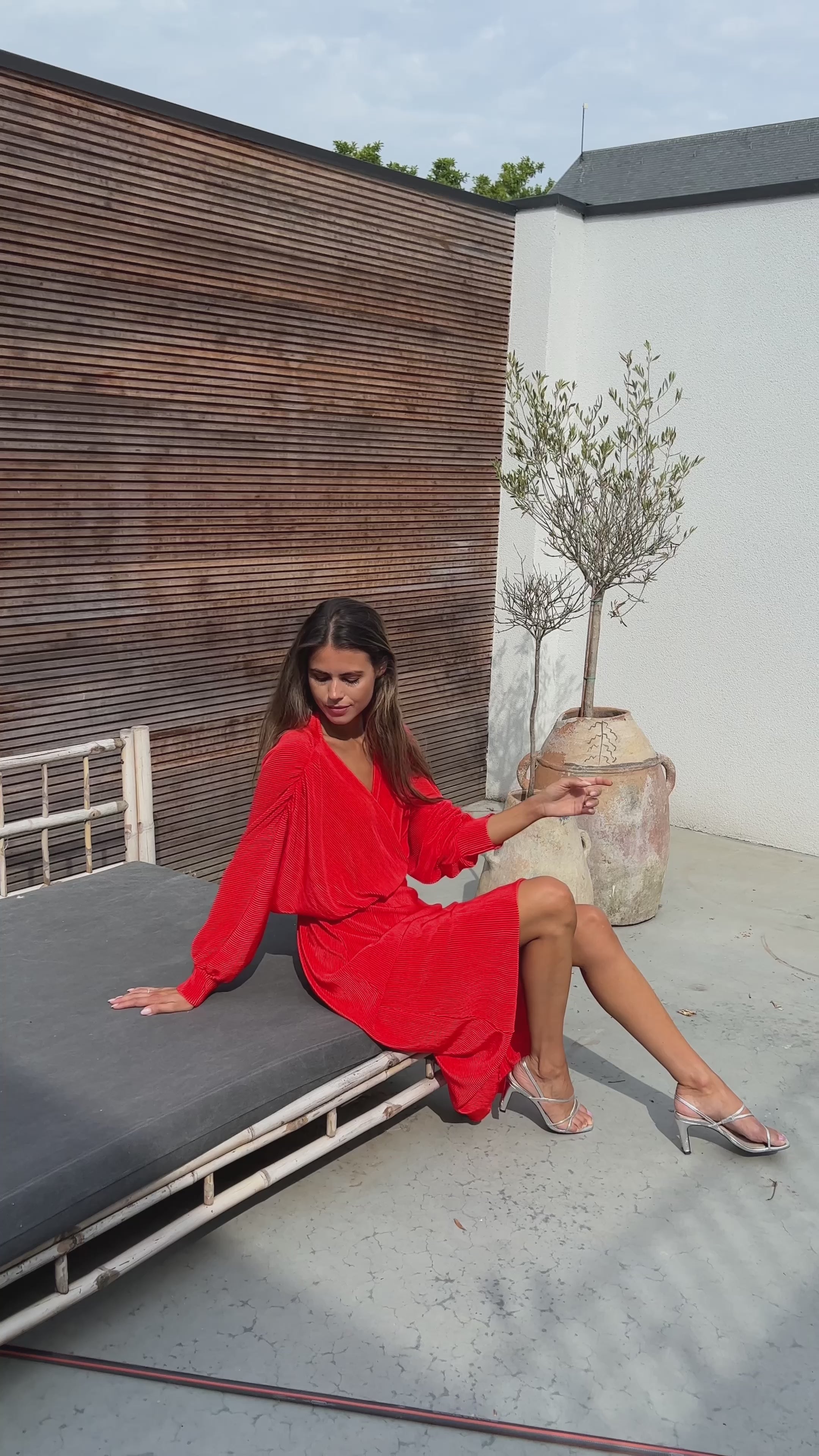 Coral Clea Dress – Easy Clothes North America